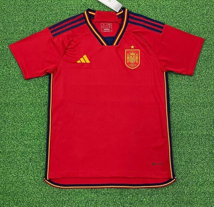 KT on Twitter: "Spain NT 22/23 Home Kit Matching Adistripes Promo: 30% discount Phone/WhatsApp ...