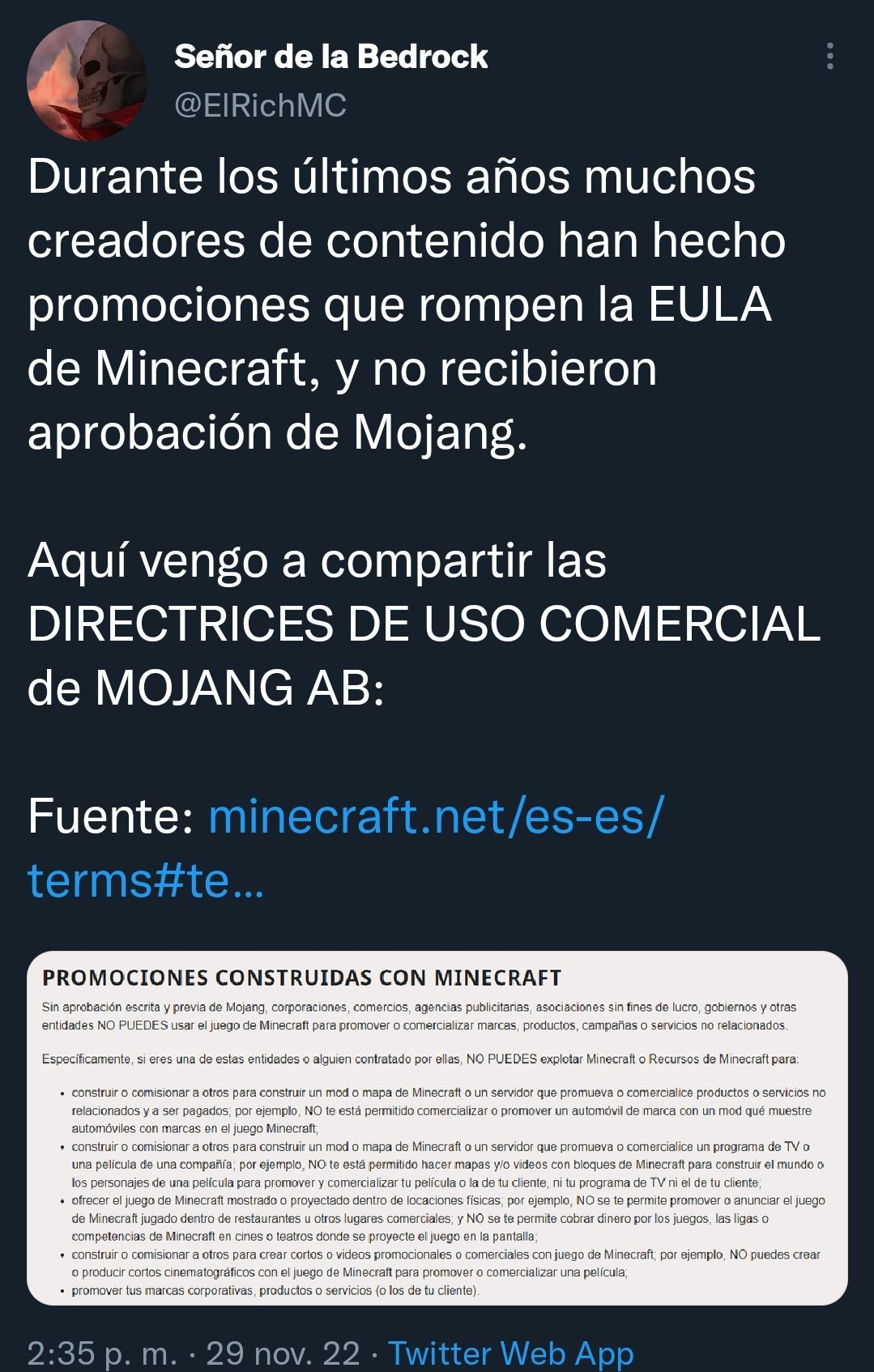 Exexplicador De ElRichMC On Twitter Rich Dice Que Muchos Streamers Y Youtubers Han Roto Las exexplicador-de-elrichmc-on-twitter-rich-dice-que-muchos-streamers-y-youtubers-han-roto-las