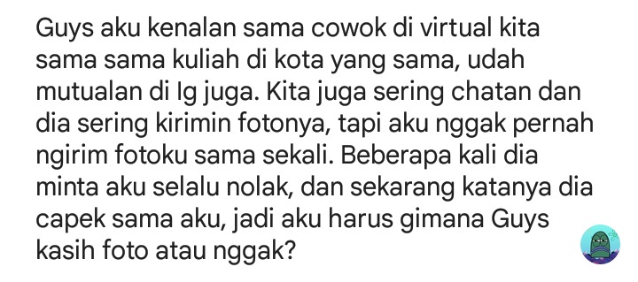 Tanyarl ㅡ Dilarang 🔞 on Twitter: "Tanyarl enaknya gimana ya guys? https://t.co/X6zoVqdHIM" / Twitter