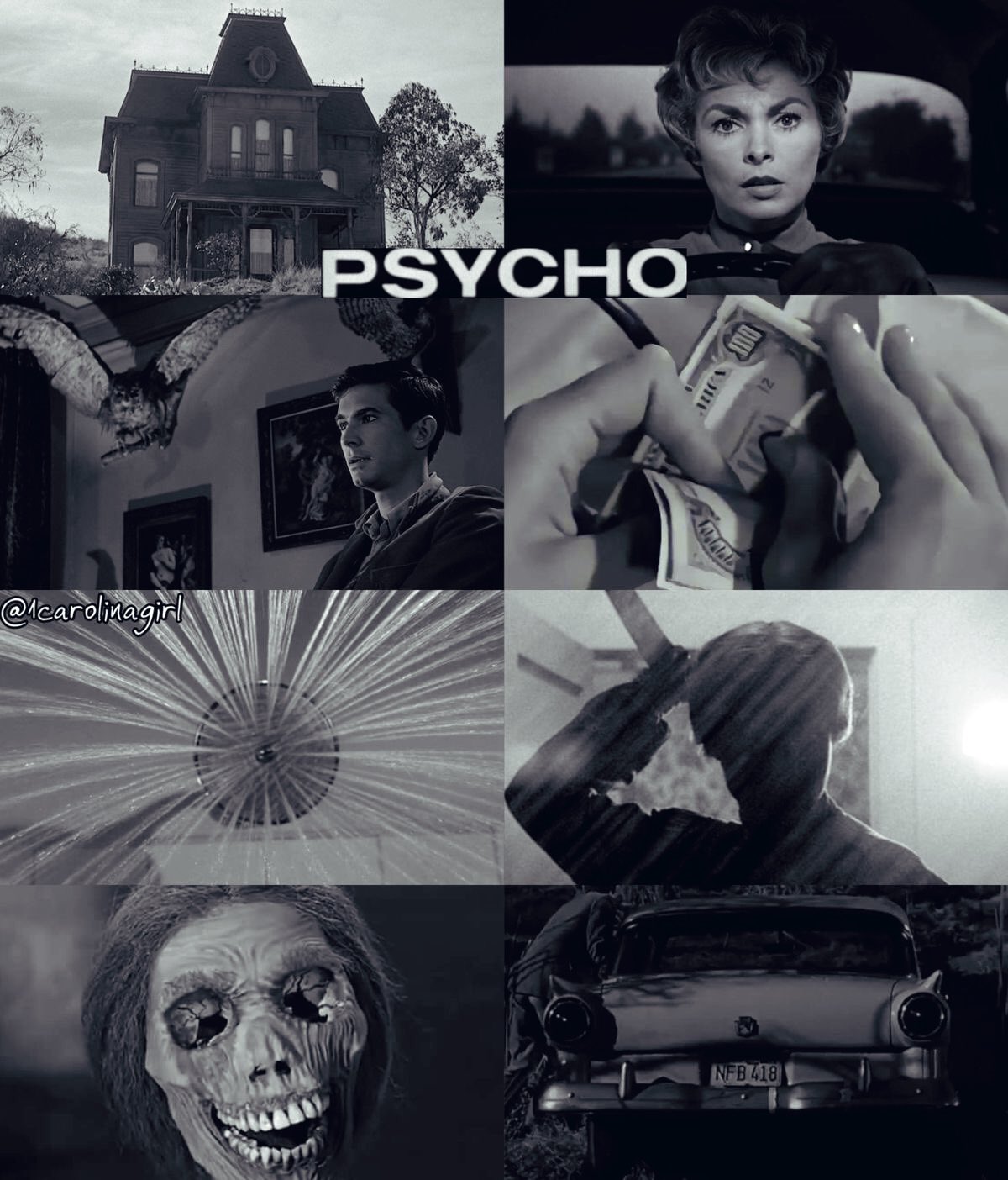 🔪🔪Jeanne Loves Horror🔪🔪 on Twitter: "Psycho (1960)🎬🔪 https://t.co/zT8UpZxOyx" / Twitter
