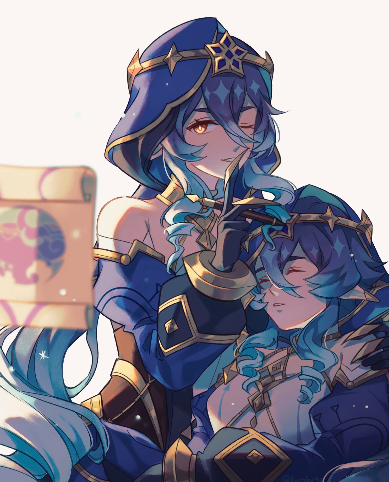 Kuro Lee 🍁🐱 on Twitter: "“Shhh, let her sleep” “And me? Hehe, I’m Layla ...