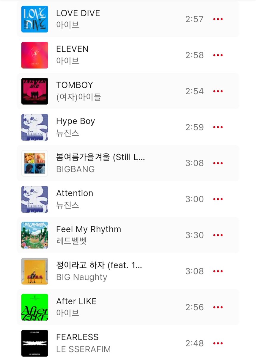 인스티즈(instiz) on Twitter: "[정보/소식] 애플뮤직 2022년 TOP 100: 대한민국 (링크에 더있어요👉) https://instiz.net/name ...