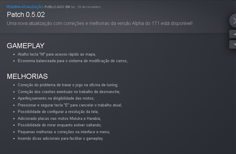 Betagames Group On Twitter Patch 0 5 02 Uma Nova Atualização Com