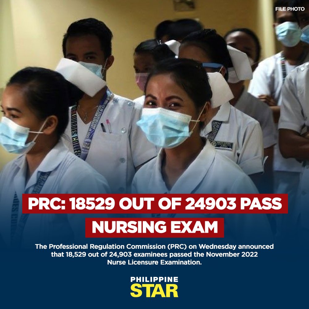 The Philippine Star on Twitter: "CONGRATULATIONS, NURSES! 🤍👏 The Professional Regulation ...