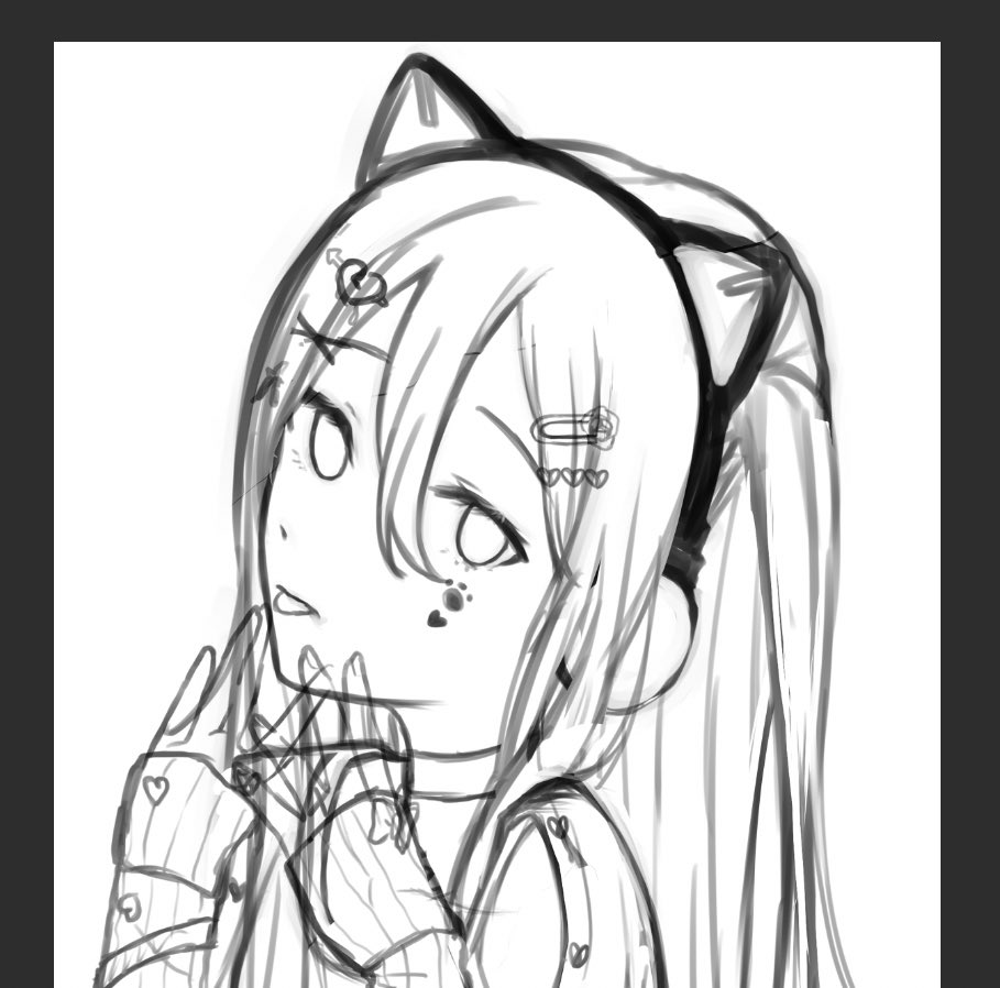 「アンケあり!よたよたと描いていく、ビビカイとまぷゆさんはラフあるけど(おーい)か」| あまや の漫画