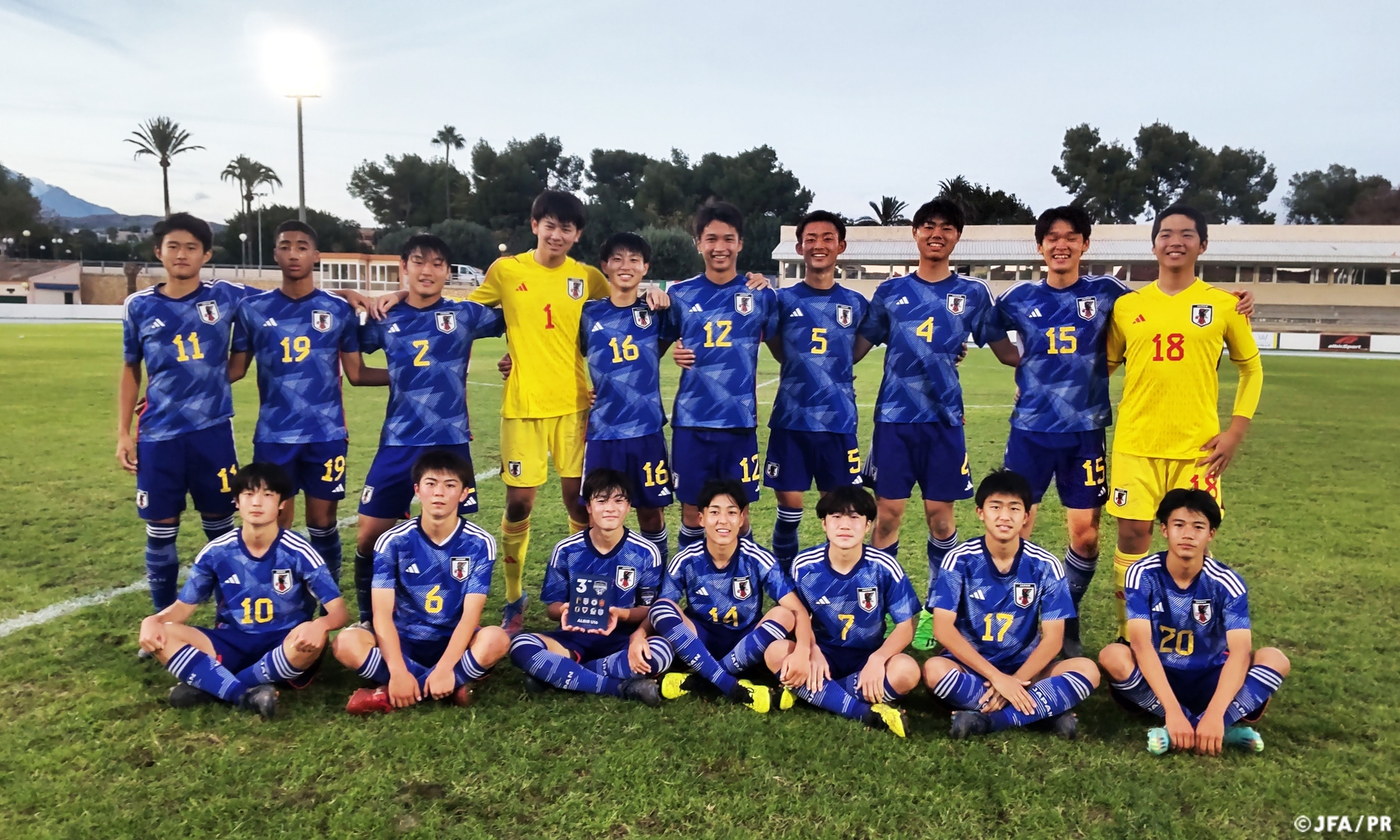 サッカー日本代表 🇯🇵 on Twitter: "🔹#U15日本代表🔹 【2022.11.27 Match Report📸】 Football Federations Cup第3戦はU-15 ...
