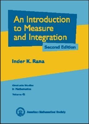 DOWNLOAD [epub]] An Introduction to Measure and Integration by Inder K. Rana on Audible New ...