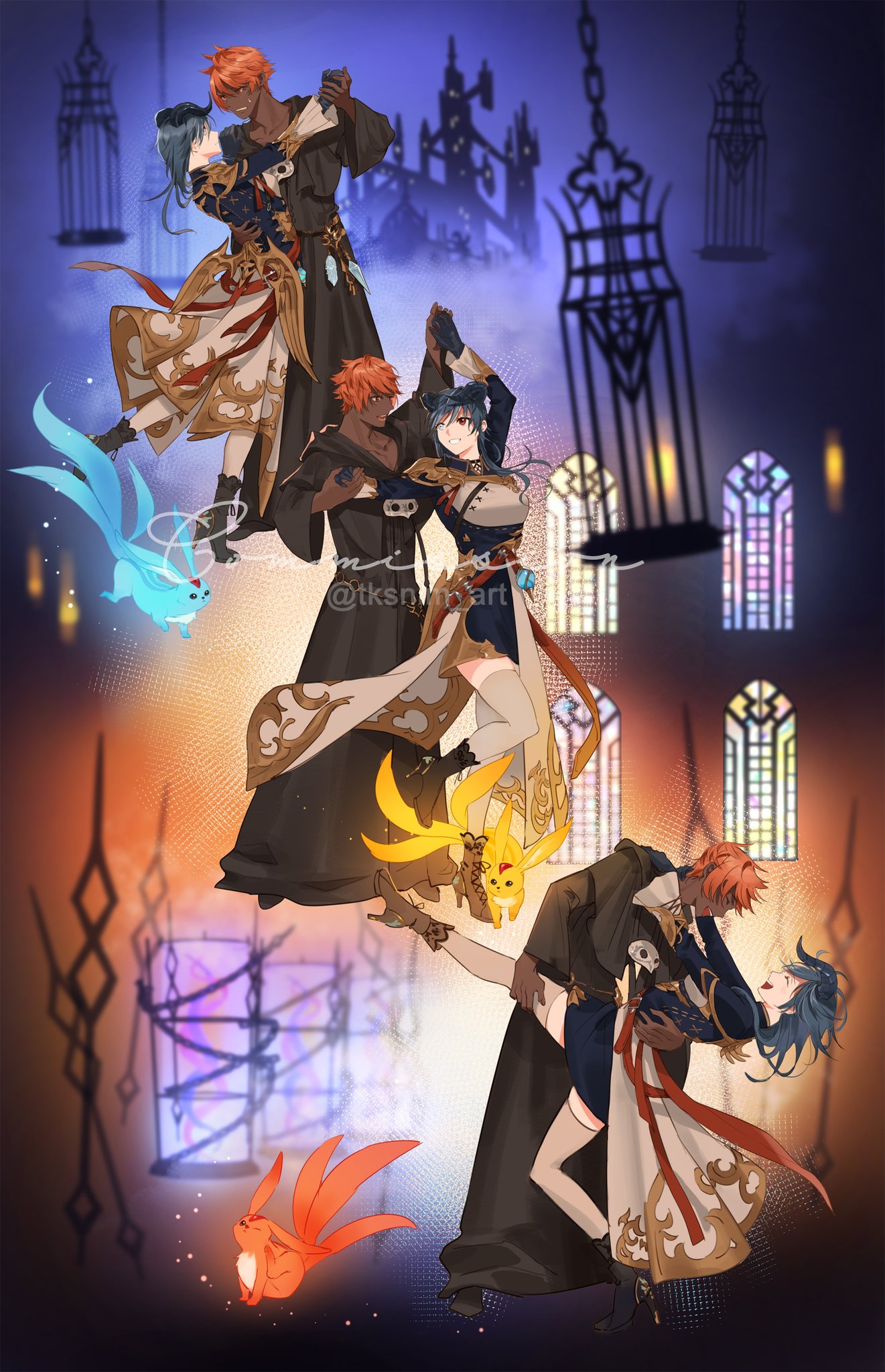 TK💜 on Twitter: "wol/Erichthonios commission! Thank you for requesting :D https://t.co ...