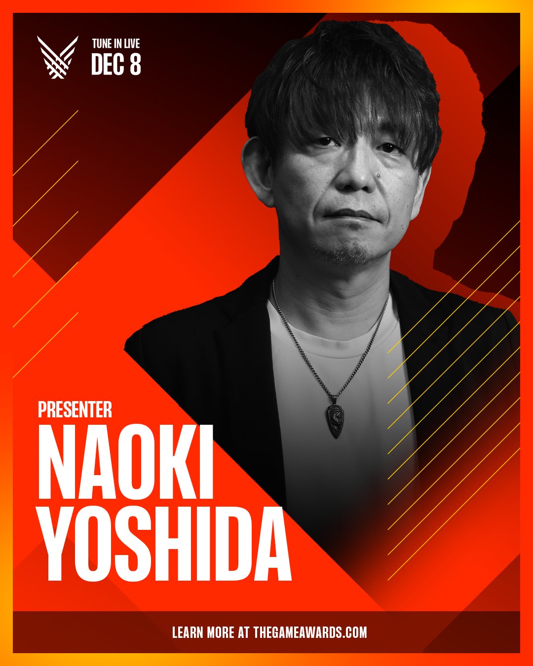 The Game Awards on Twitter: "Next Thursday, #TheGameAwards is humbled to welcome Naoki Yoshida ...