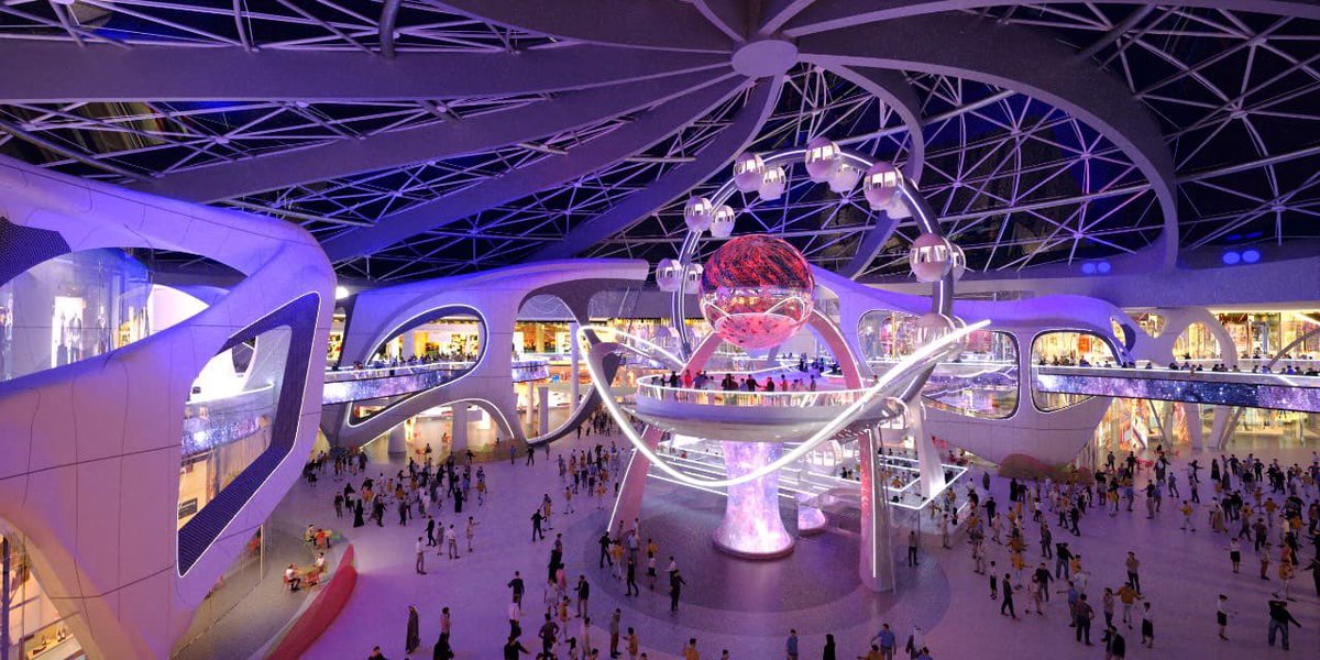 شركة مشاريع الترفيه السعودية #سڤن تكشف عن تصاميم مشروع مجمع الحمراء ...