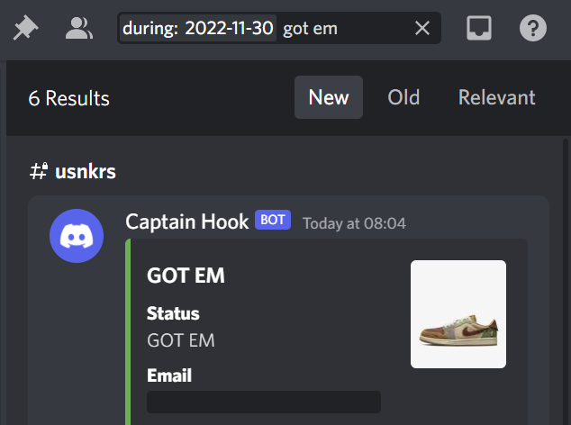 uTools Success on Twitter: "🥳🥳 uSNKRS SUCCESS 🥳🥳 | From user: bigdramashow"