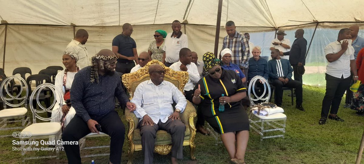 1KZNTV News on Twitter: "PICTURES: Former President Jacob Zuma is joined by ANC KZN provincial ...