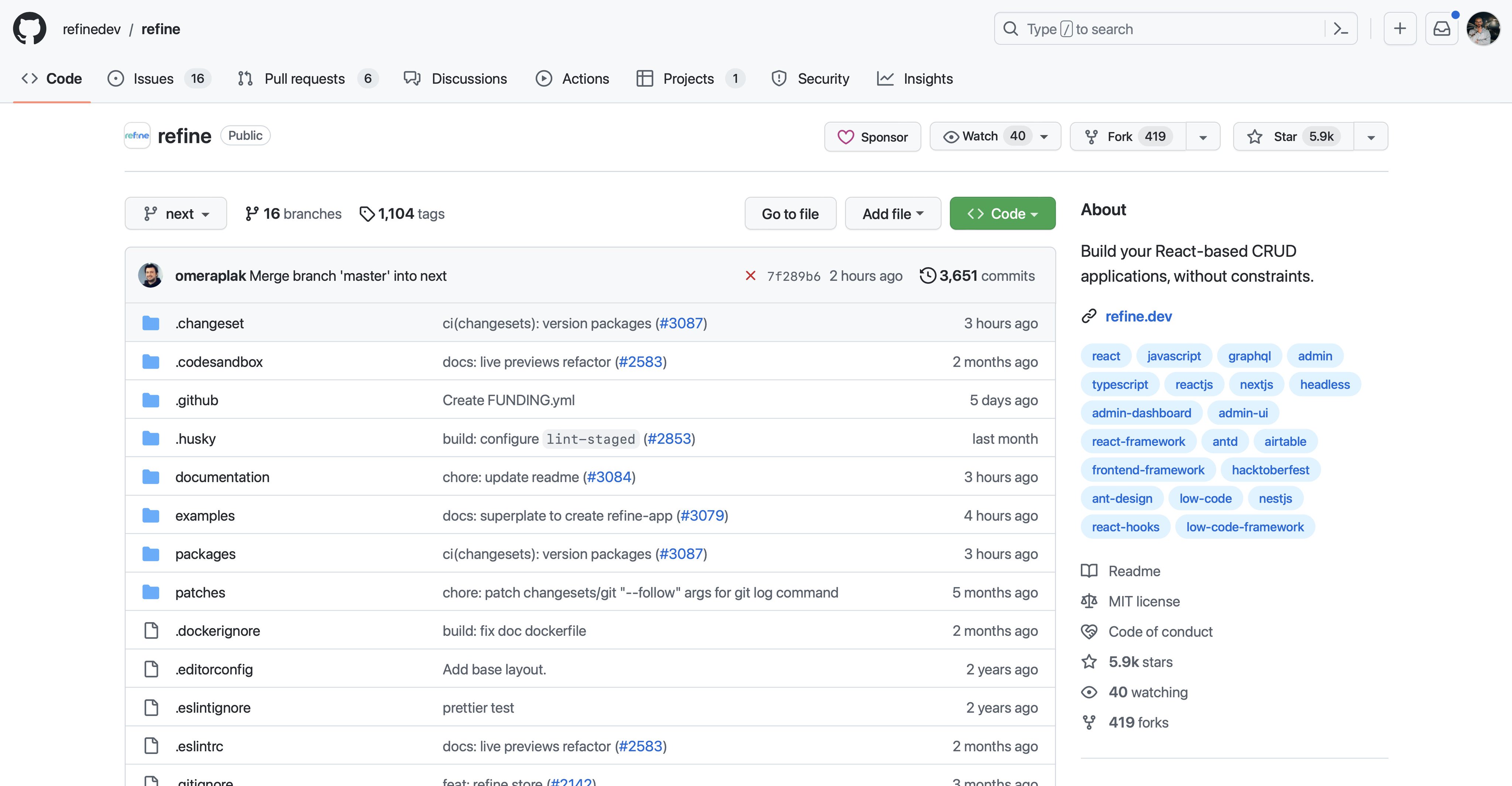 refine (@refine_dev) / Twitter