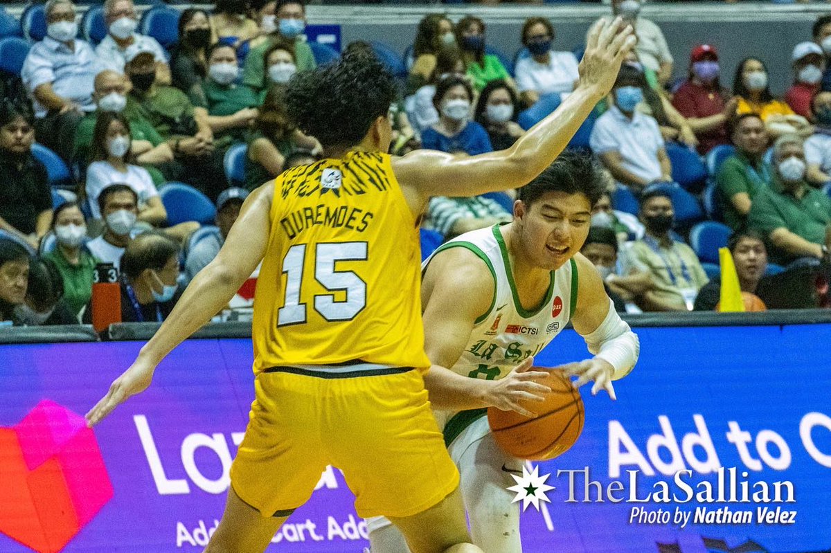 The LaSallian on Twitter: "PHOTO: UAAP 85—DLSU vs. UST [Men's Basketball - Round 2] | via https ...
