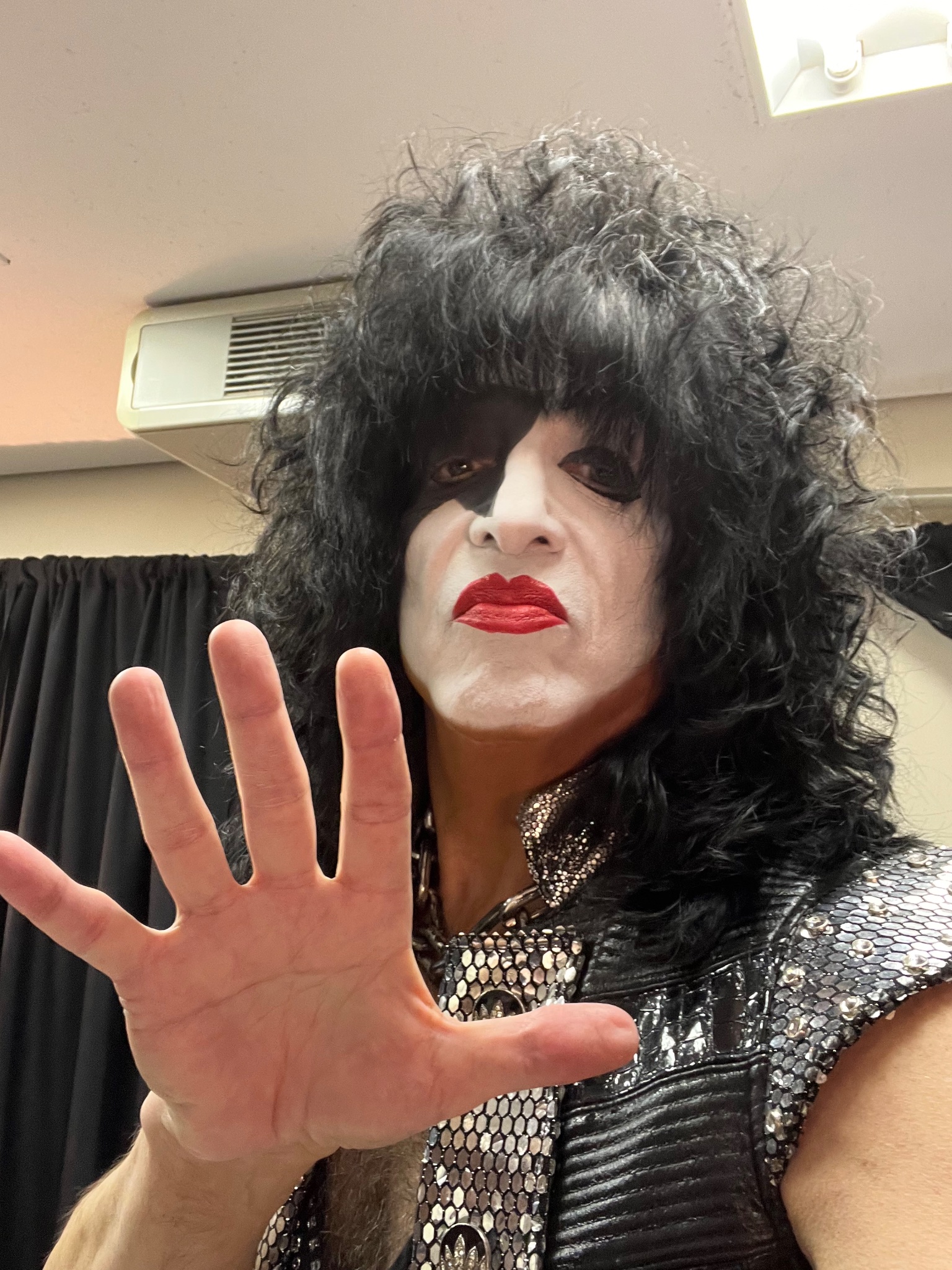 Peruca Paul Stanley