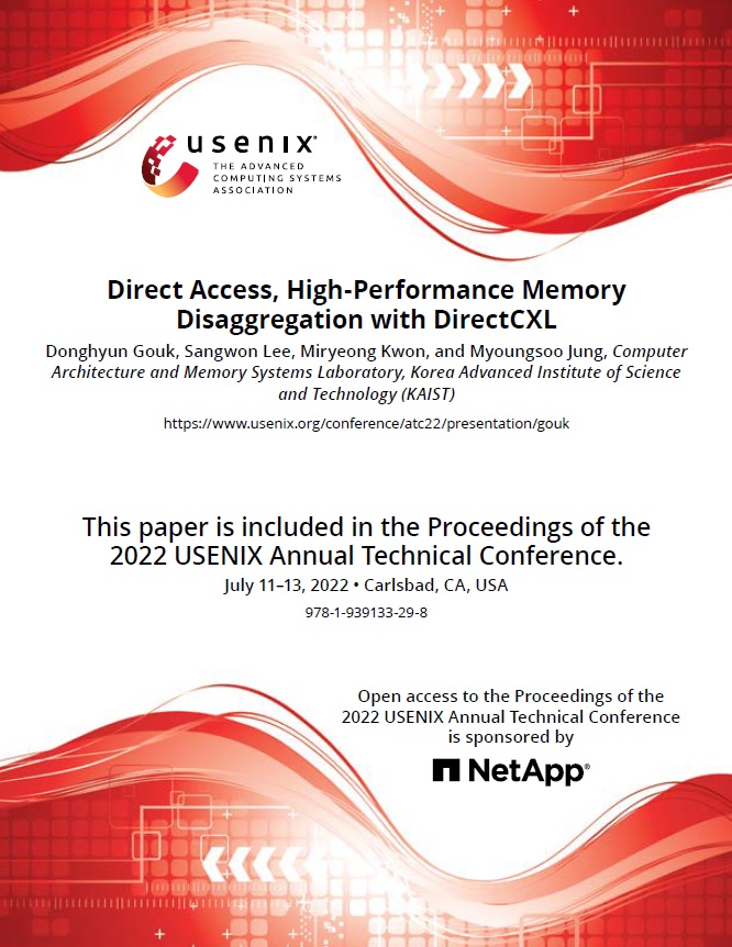 OGAWA, Tadashi on Twitter: "=> "Direct Access, High-Performance Memory Disaggregation with ...