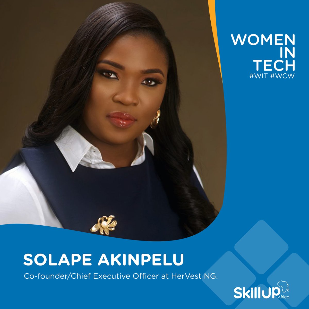 Skillup.Africa on Twitter: "This week’s Women in Tech feature is Solape Akinpelu, Co-founder ...