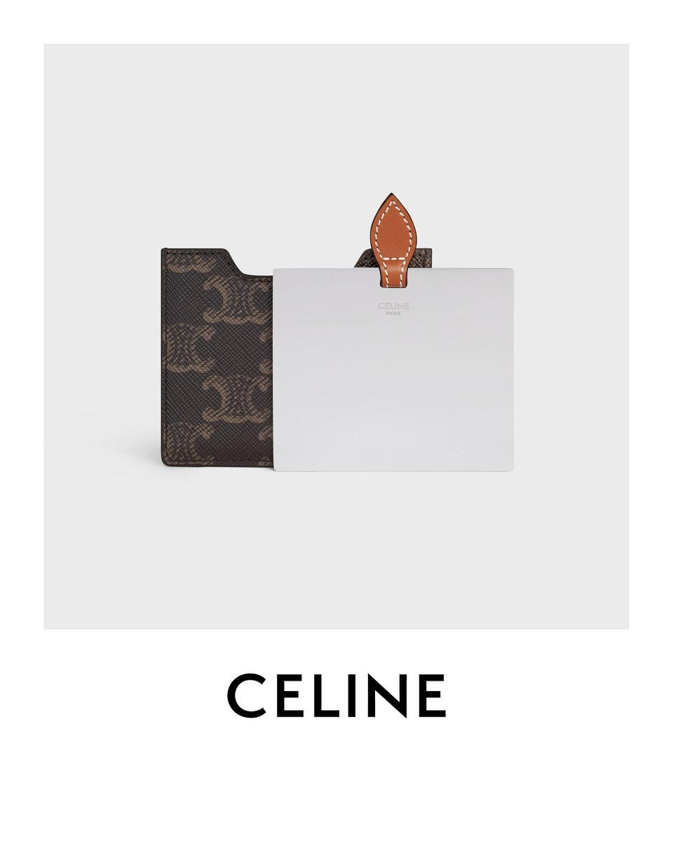 CELINE on Twitter: "CELINE HOLIDAY GIFT MAISON CELINE CELINE MIRROR WITH POUCH MAISON CELINE ...
