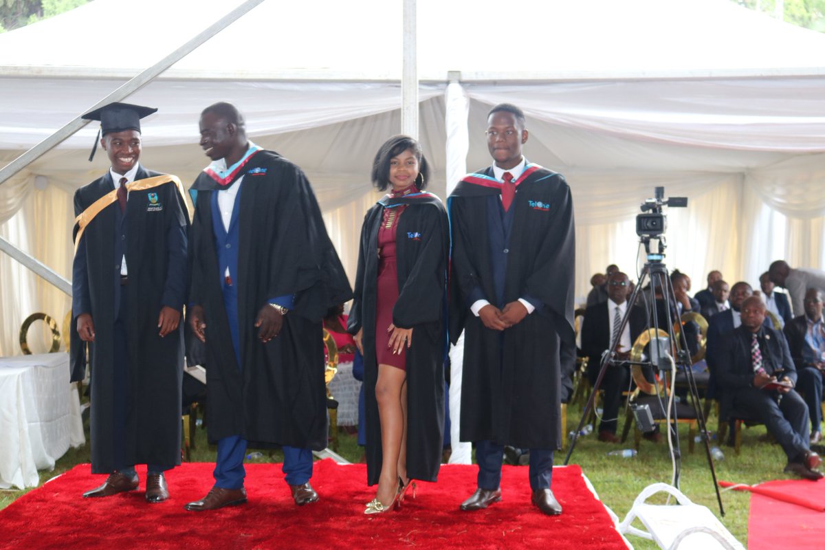 Today we are at TelOne Centre For Learning for its 8th graduation ...