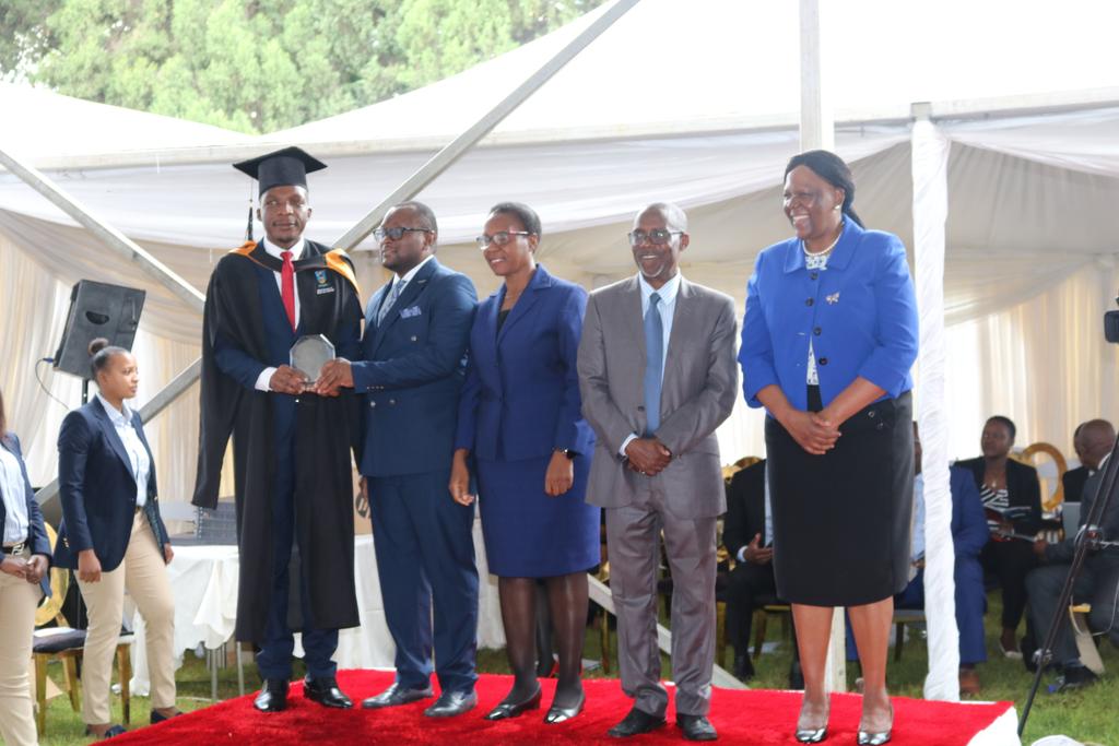 Today we are at TelOne Centre For Learning for its 8th graduation ...