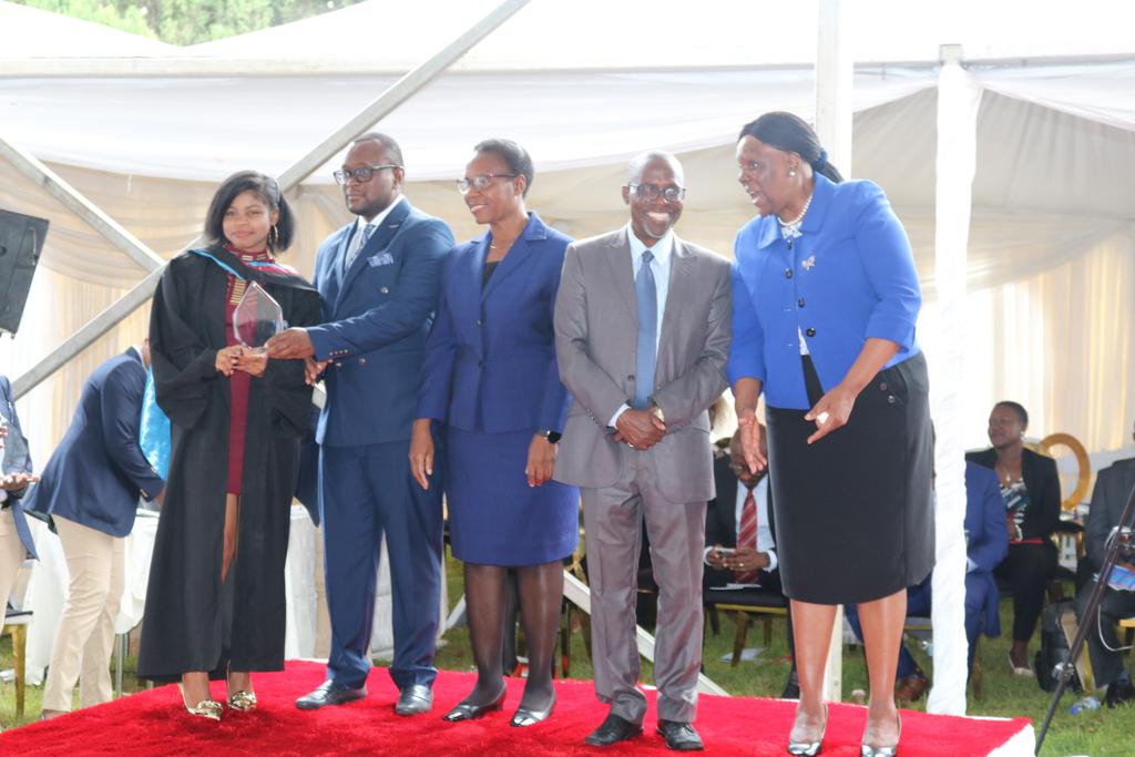 Today we are at TelOne Centre For Learning for its 8th graduation ...