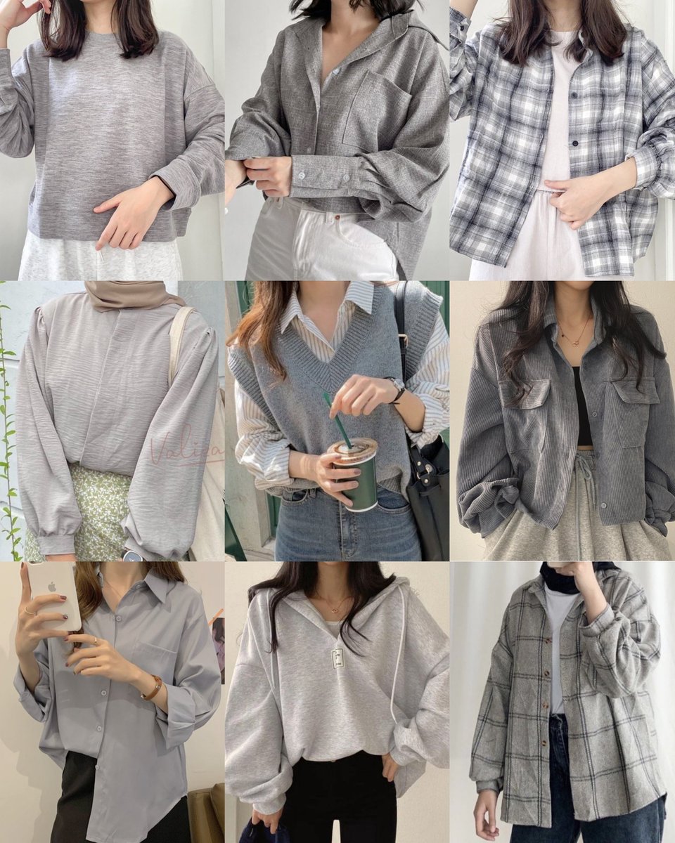 ON – ENGLISHFESS on Twitter: "RT @ShopeeCuties: Grey outfit classy ideas - a thread