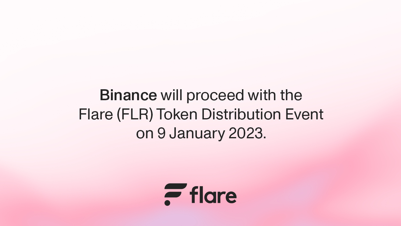 Flare ☀️ on Twitter: "👏@binance has confirmed that they will provide the #Flare ($FLR) token ...