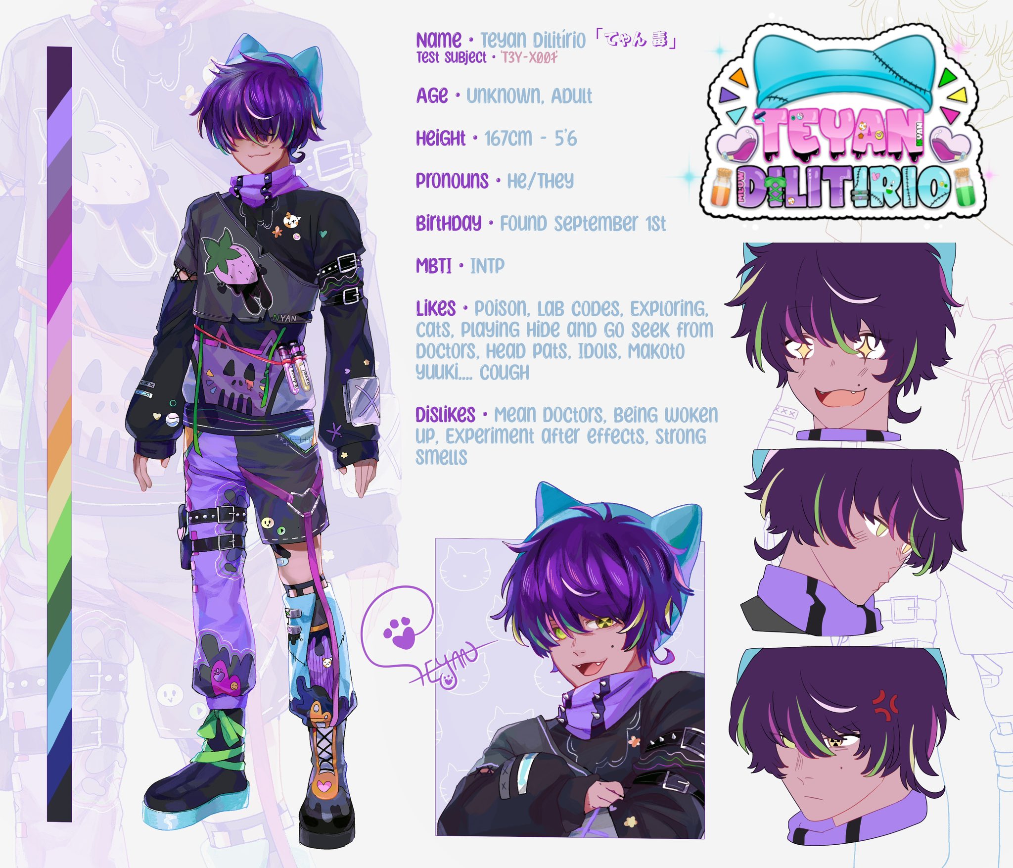 Teyan Dilitírio てゃん 毒 • LAB EXPERIMENT VTUBER 🐾 on Twitter: "@mazamuno Hieee!! If you wanna draw ...