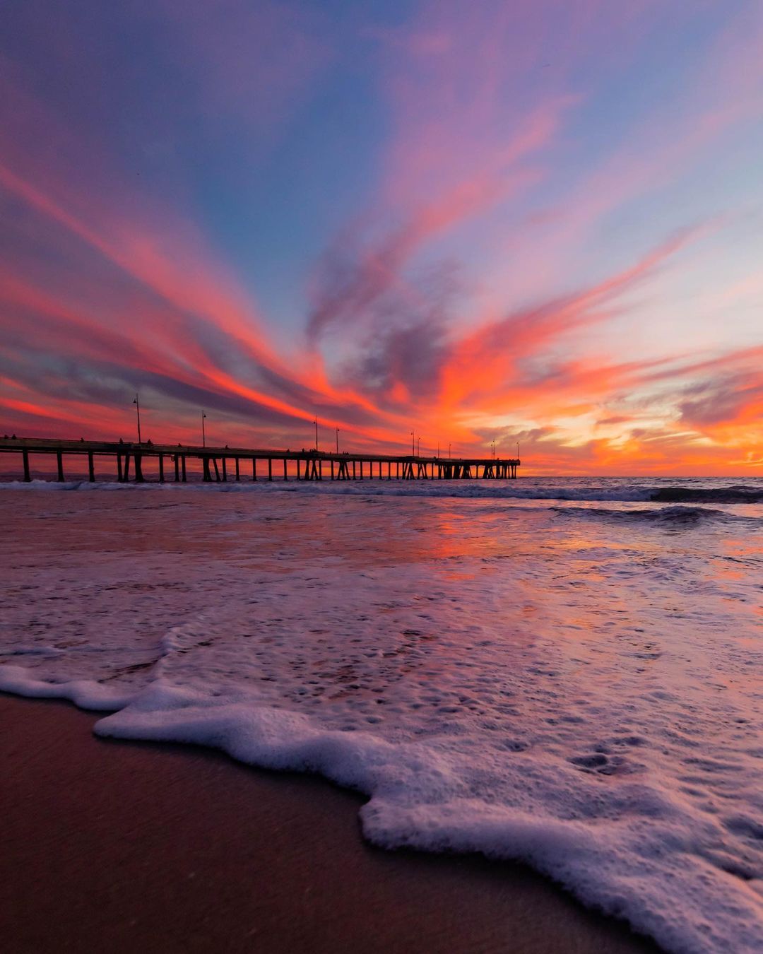 Cotton Candy Sky Beach
