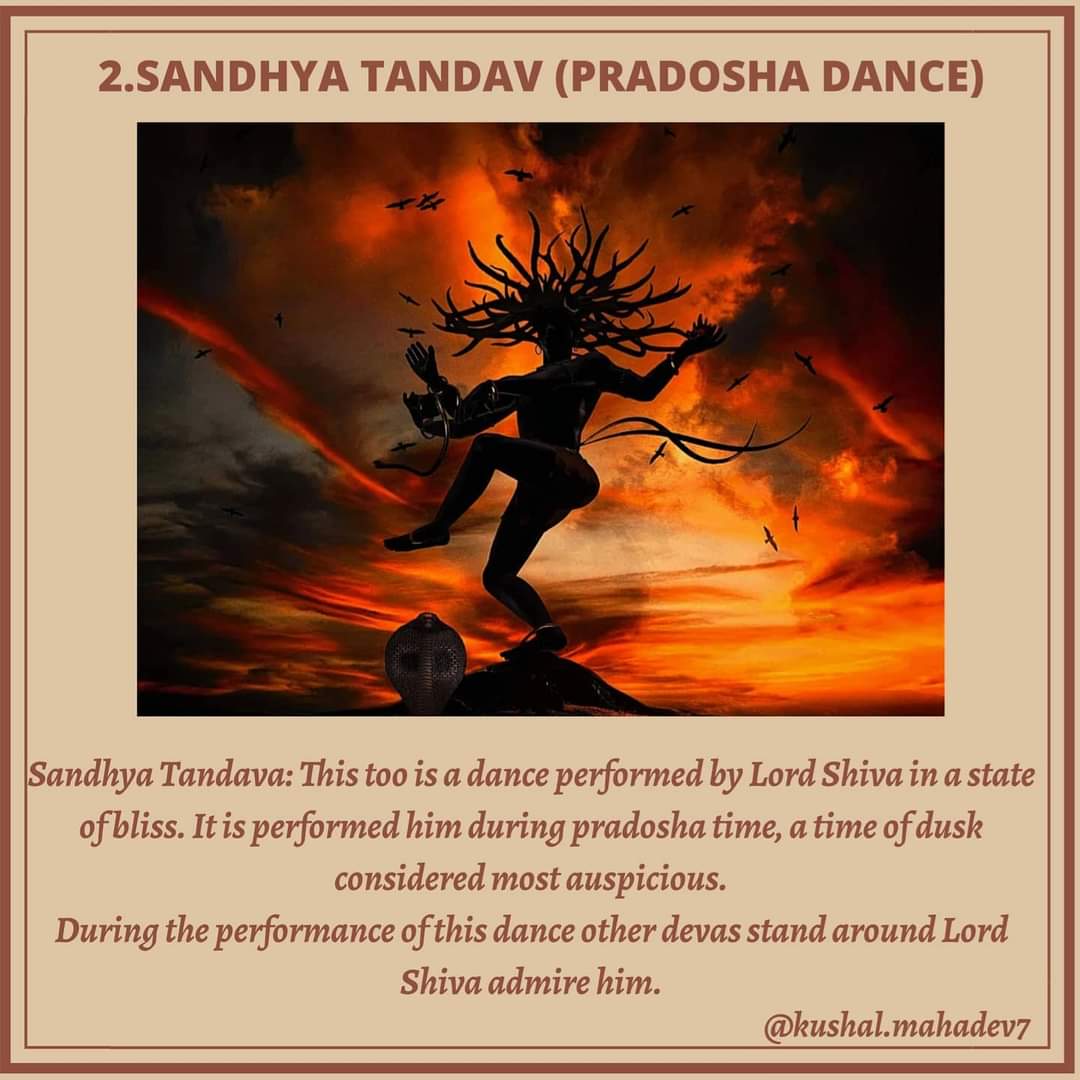 ⚜️Do you know about the Tandav and Lasya - The dances of destruction ...