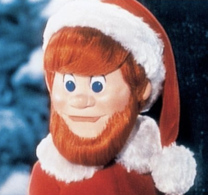 Kris Kringle Claymation Beard