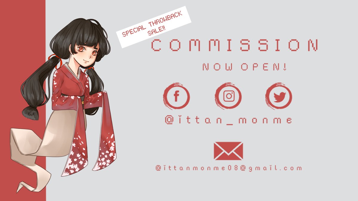 一反木綿 COMMS OPEN 10/10! on Twitter: " COMMISSIONS OPEN Special throwback c0mms !! Limited to 10 ...