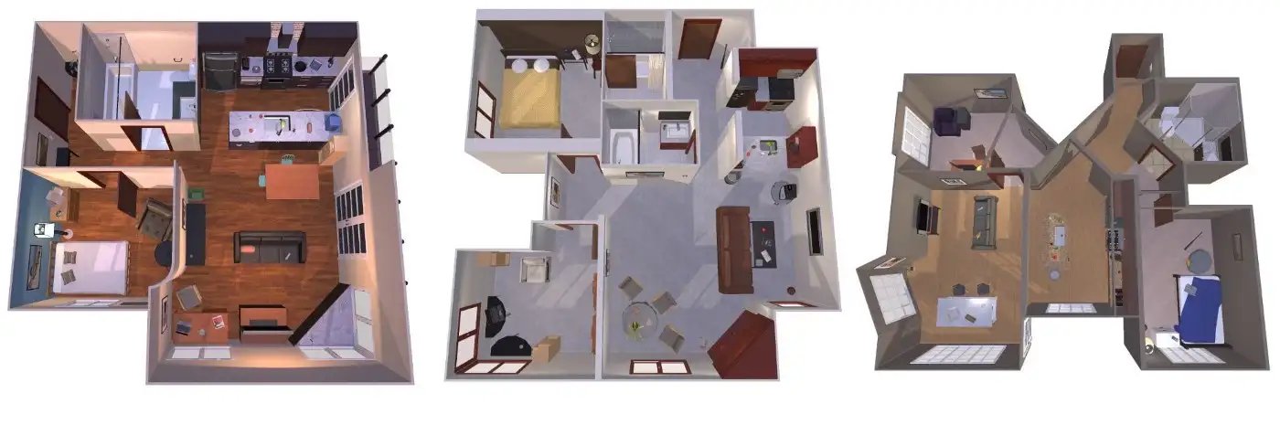 Allen Institute for AI on Twitter: "ArchitecTHOR includes 10 realistic and interactive 3D houses ...