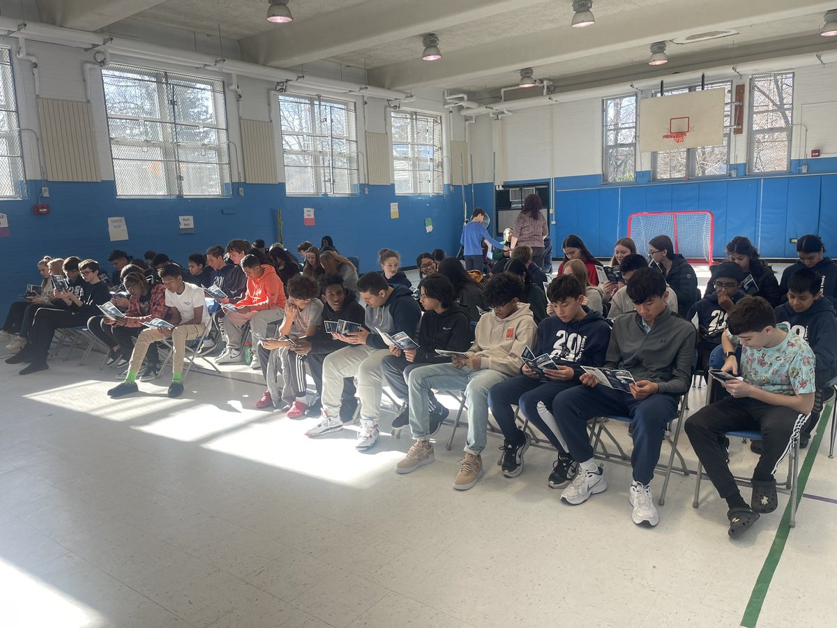 Principal Arthur Sharing Information about YMHS to Scholars at Patricia ...