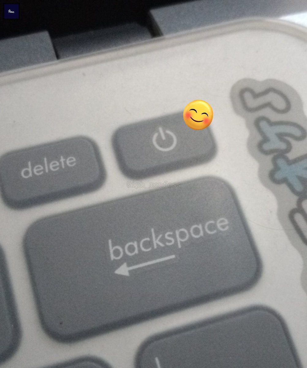 Draft IPB on Twitter: "punten bersyukurlah kalian yg tombol powernya misah dr keyboard karena ...