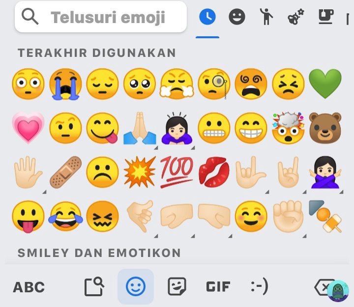 Tanyarl ㅡ Dilarang 🔞 on Twitter: "💚 5 emoji terakhir yang kalian pake apa?"