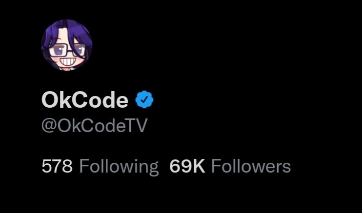 OkCode on Twitter: "good way to reach 69k"