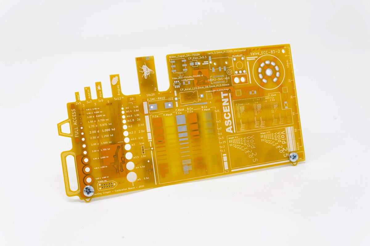 Calibration Board, a series of six circuitboards, each an edition of 10 ...