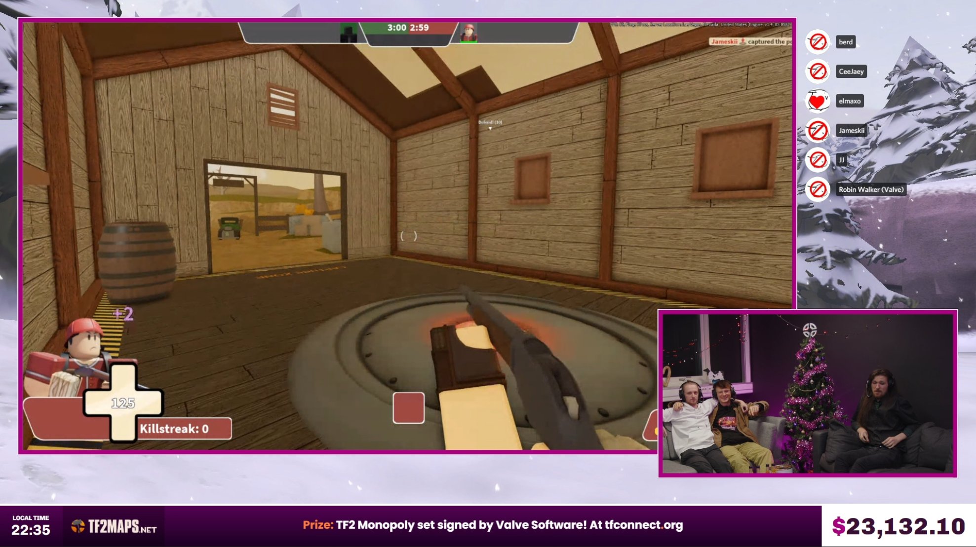 r/tf2 on Twitter: "Jameskii made Robin Walker (creator of TF2) watch him play TF2 Roblox clone ...