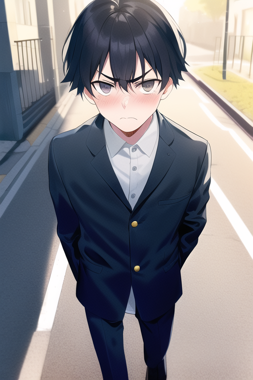 真城 悠 on Twitter: "「メタモル・ファイト！」8 本編はこちら https://ncode.syosetu.com/s3754c/ hair between eyes の比較実験 ...