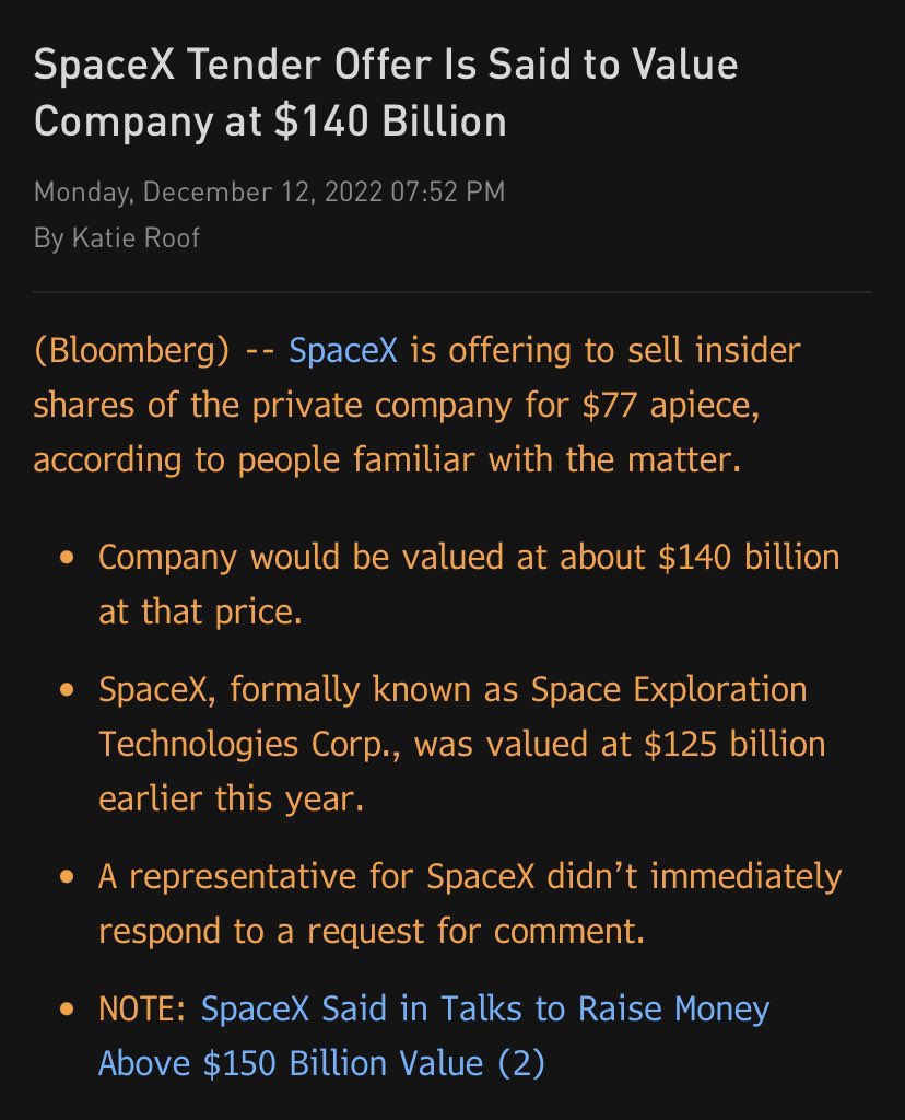 Spacex Money