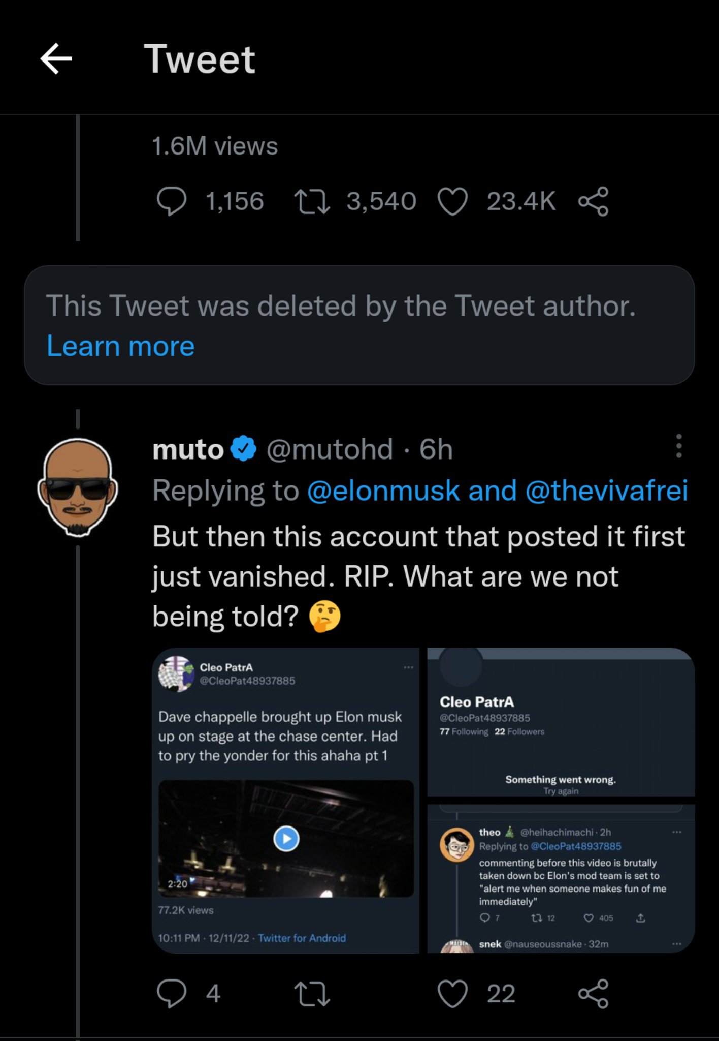 muto on Twitter: "@elonmusk Can't compare to your 'ratio' of deleted tweets, bro! https://t.co ...