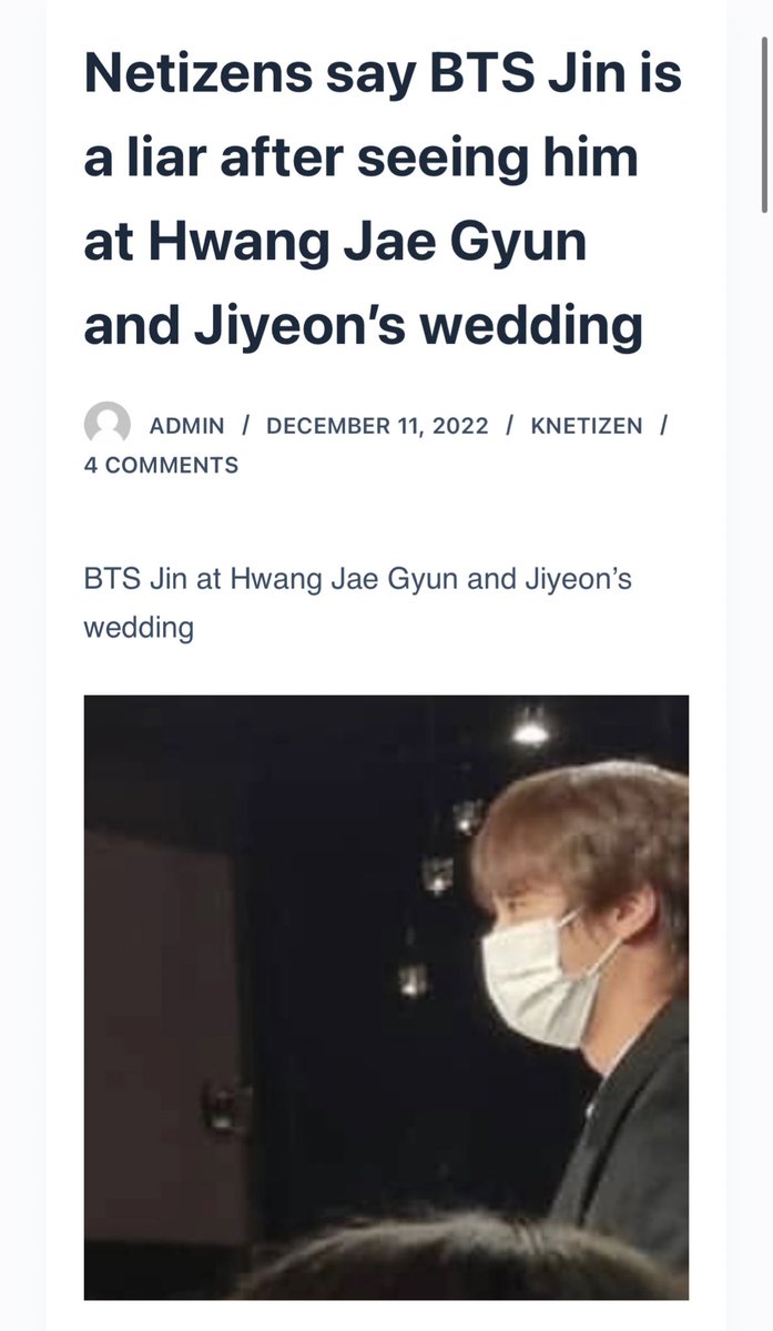 notpannchoa/notpannkpop/notnetizenbuzz on Twitter: "[ notpannkpop ] Netizens say BTS Jin is a ...