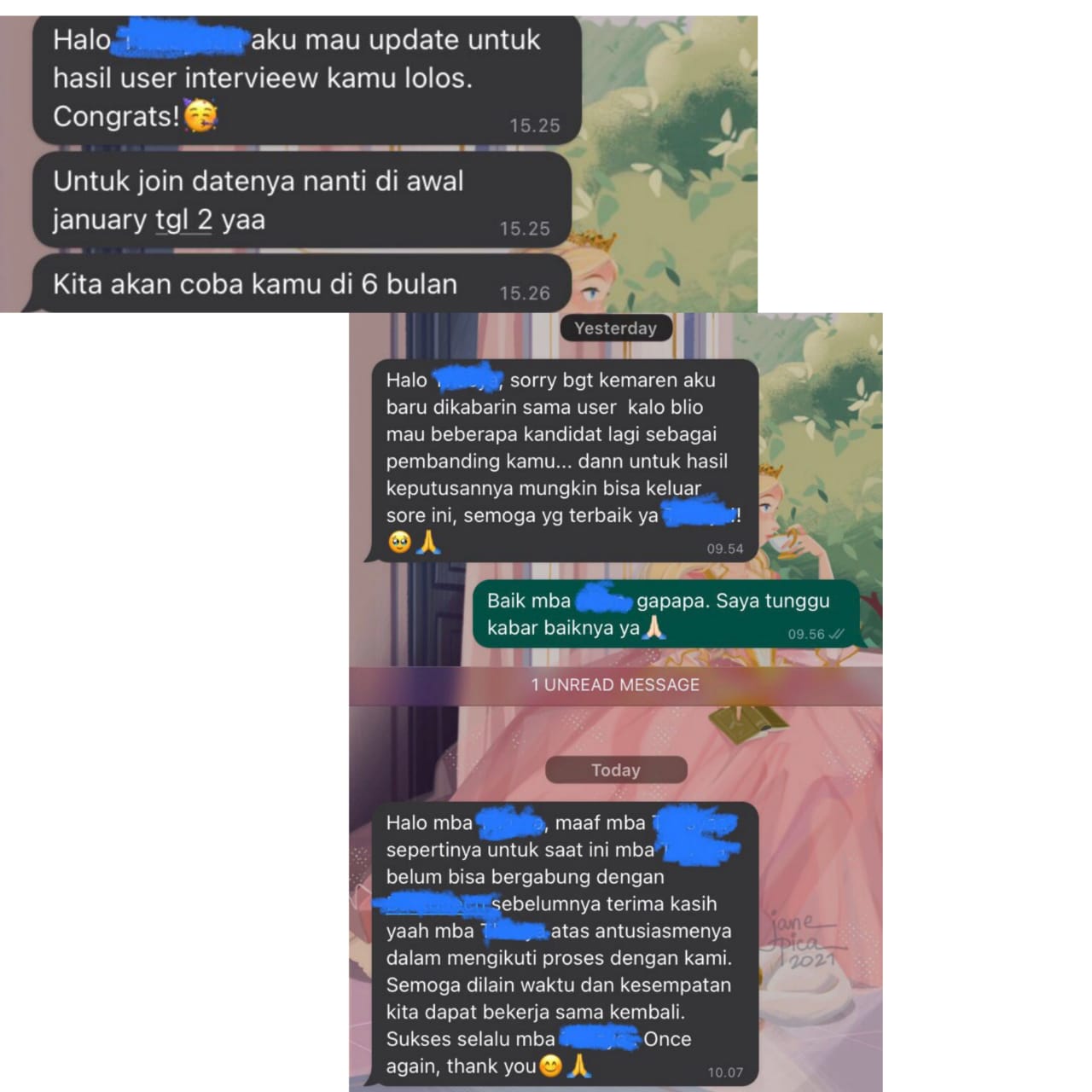 BACA RULES DI (bit.ly/worksfess) on Twitter: "Work! From this to this ku ga seindah org lain☹️😭💔 ...