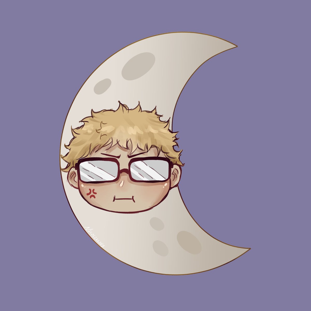 ハイキュー「matching yams and tsukki pfp for you and」|Nico🌻のイラスト