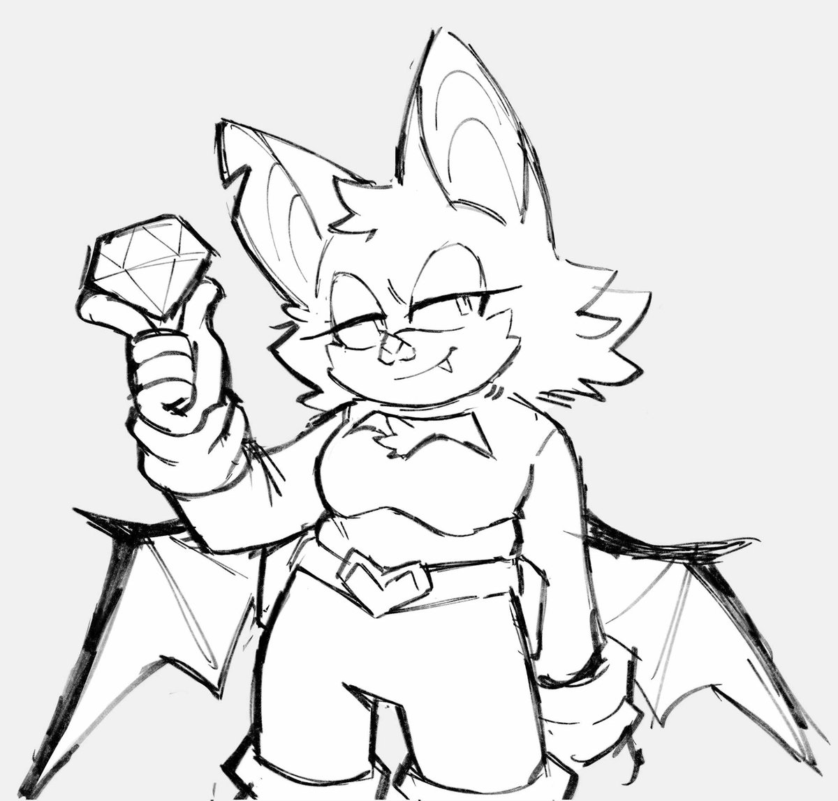 「some rouge sketches from tumblr 」fern 🐌💥の漫画