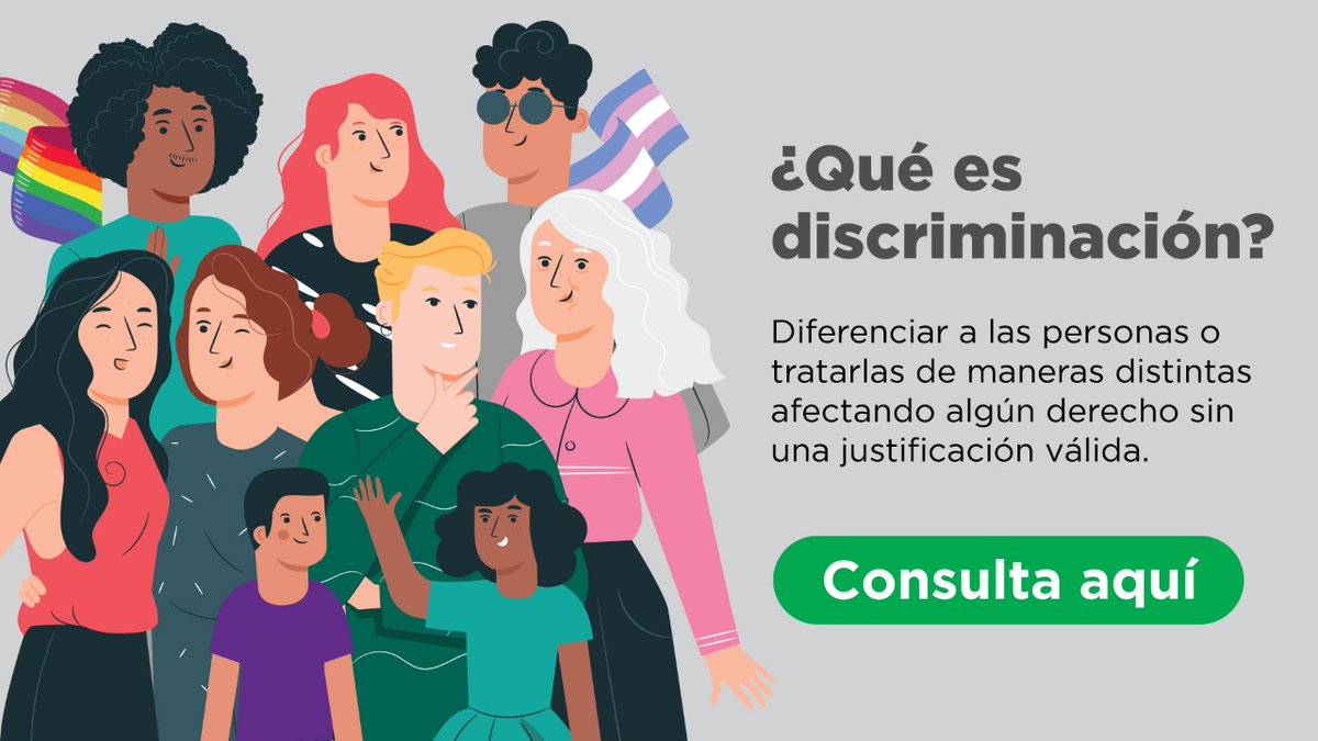 Copred Cdmx On Twitter Recuerda Que La Discriminación Crea