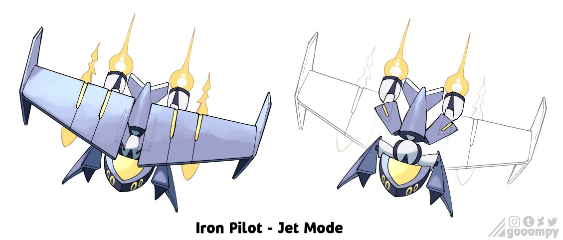 「Iron Pilot is designed after aircraft an」|gooompy artのイラスト