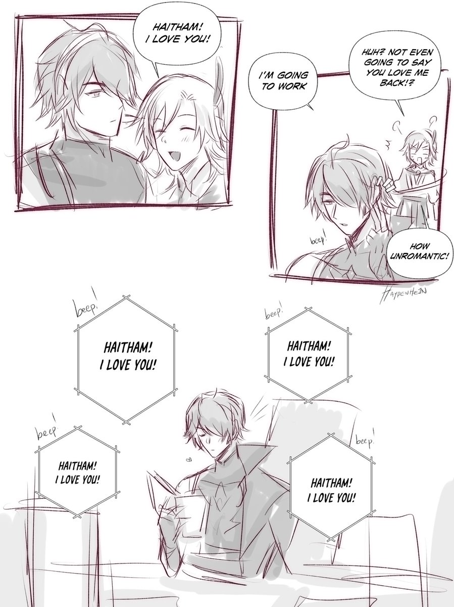 「#haikaveh rkgk technology is very useful🥰 」HAYDENHEINの漫画