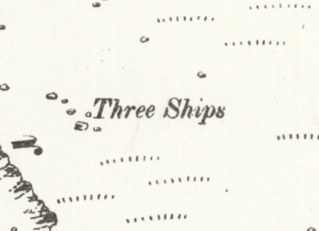 NLS Map Collections on Twitter: "I saw three ships come sailing in ⁠On Christmas day, on ...